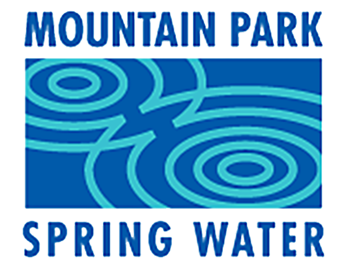 Mountain Spring Water Logo Ice Mountain 100% Natural Spring Water